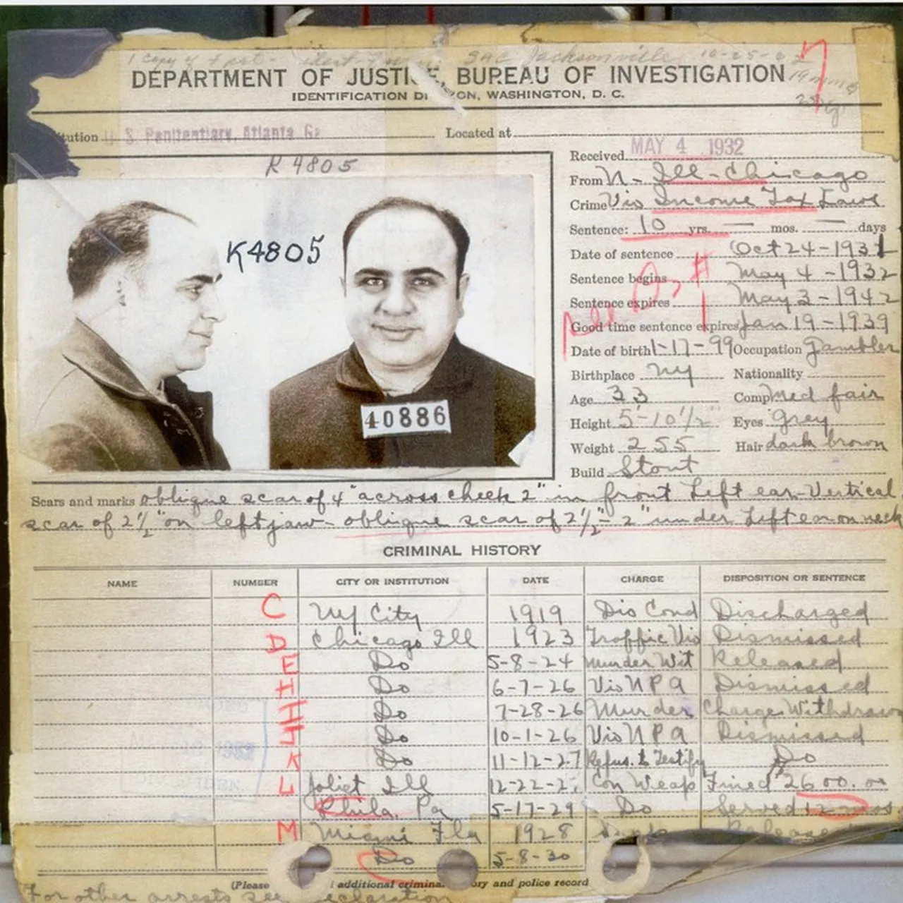 Alcatraz Spook Al Capone Al Capone, Alcatraz Escape And Kidnappings: