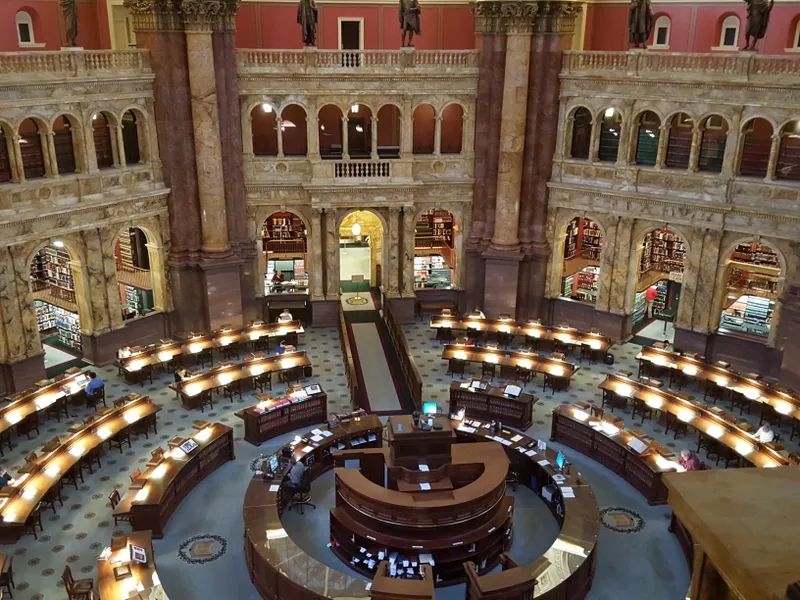 Reading room at Library of Congress | Smithsonian Photo Contest ...