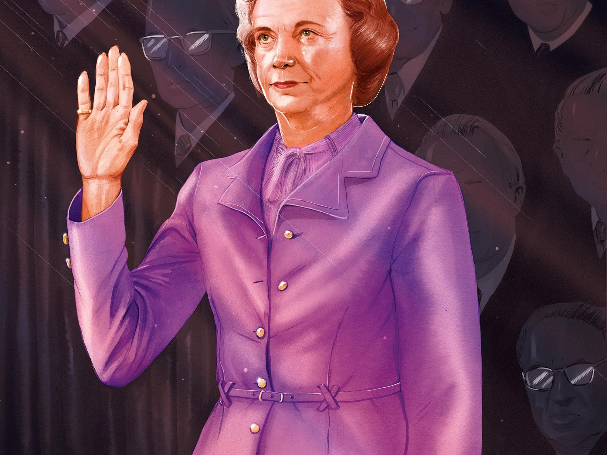 Behind the Scenes of Sandra Day O'Connor's First Days on the Supreme Court