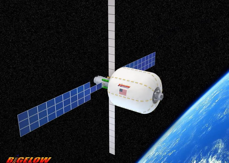 inflatable space station