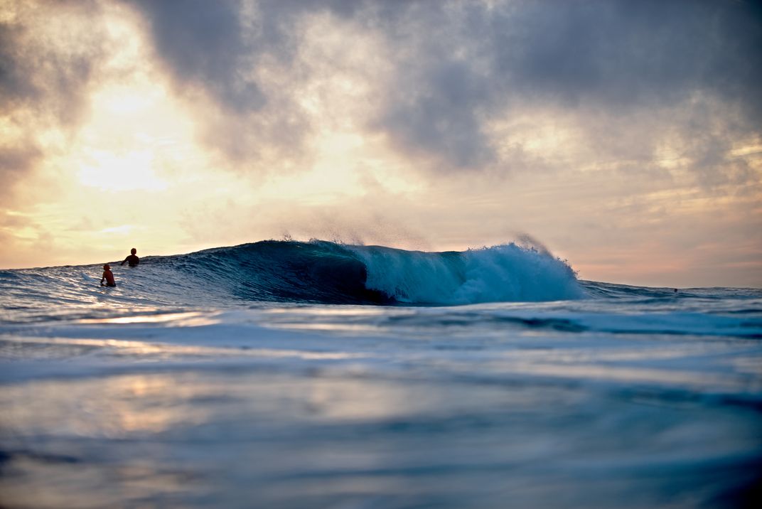 Surfers let a perfect wave go bye unridden. | Smithsonian Photo Contest ...