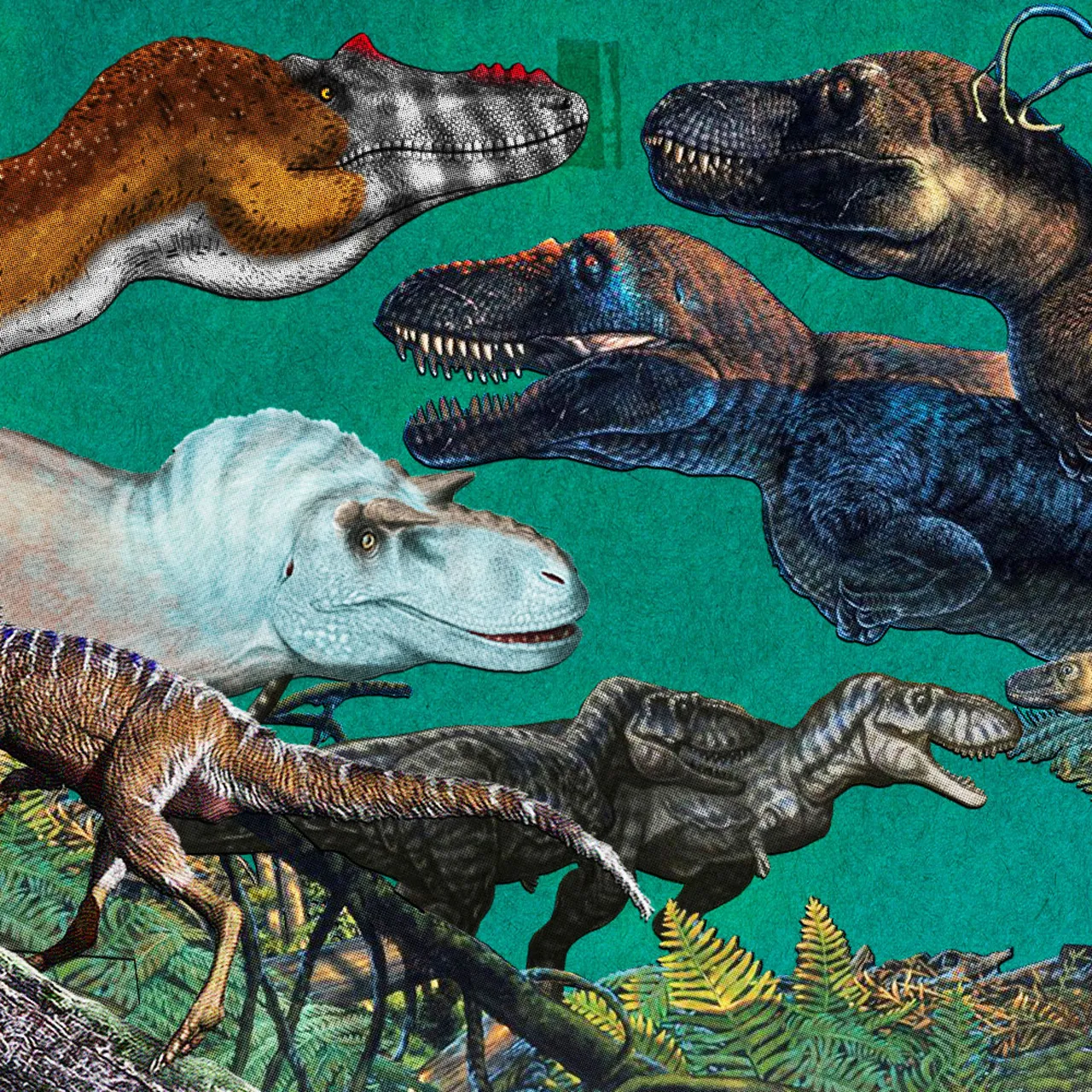 difference between t rex and tarbosaurus