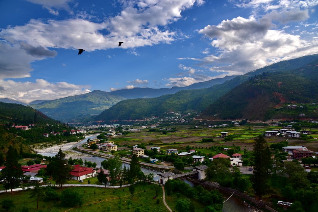 A view of Paro from above | Smithsonian Photo Contest | Smithsonian ...