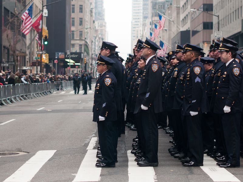 A Police Funeral in NYC. | Smithsonian Photo Contest | Smithsonian Magazine