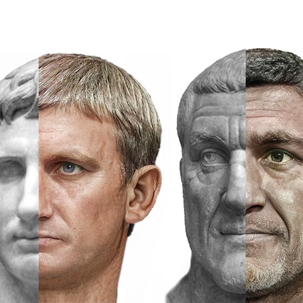 make roman look strong