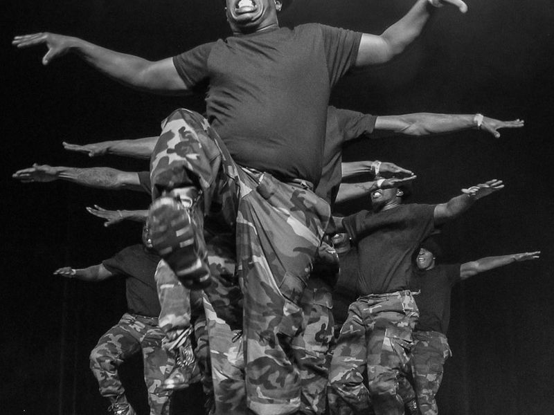 Members of a long-standing, traditionally Black fraternity perform at ...