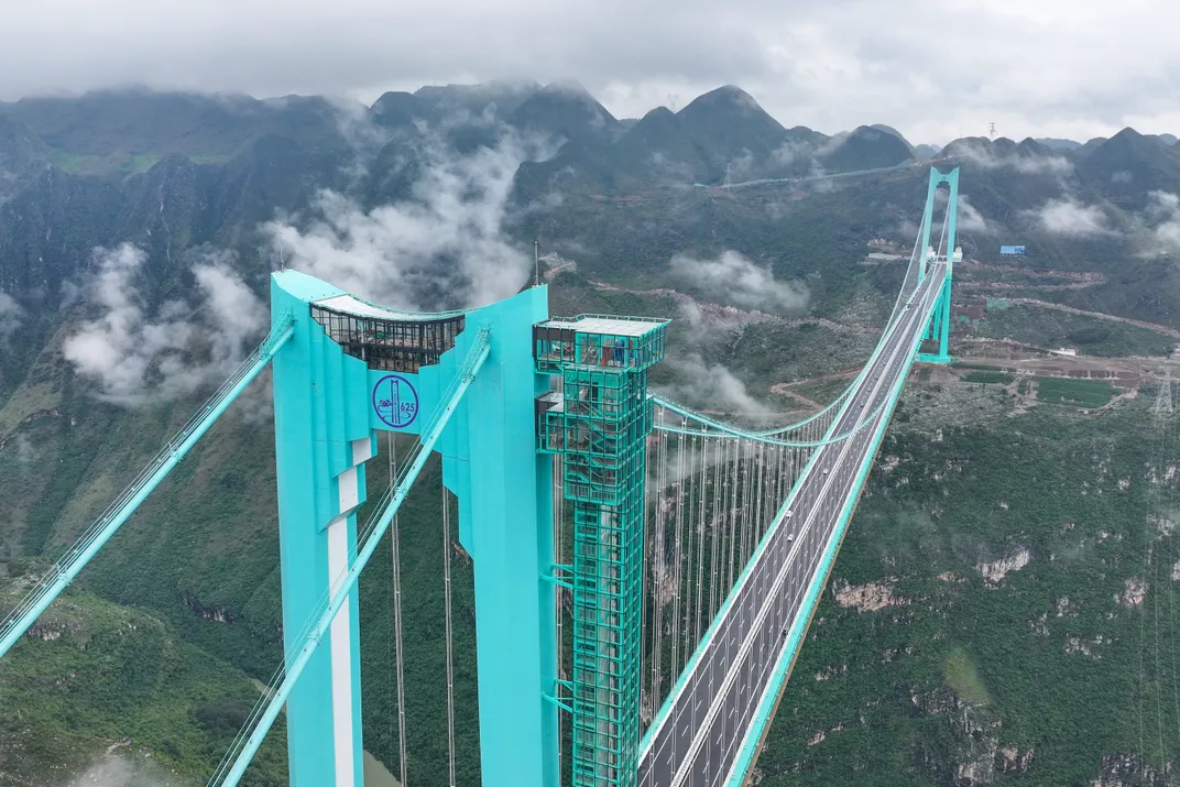 The Highest Bridge in the World Just Opened in China at More Than 2,000 ...