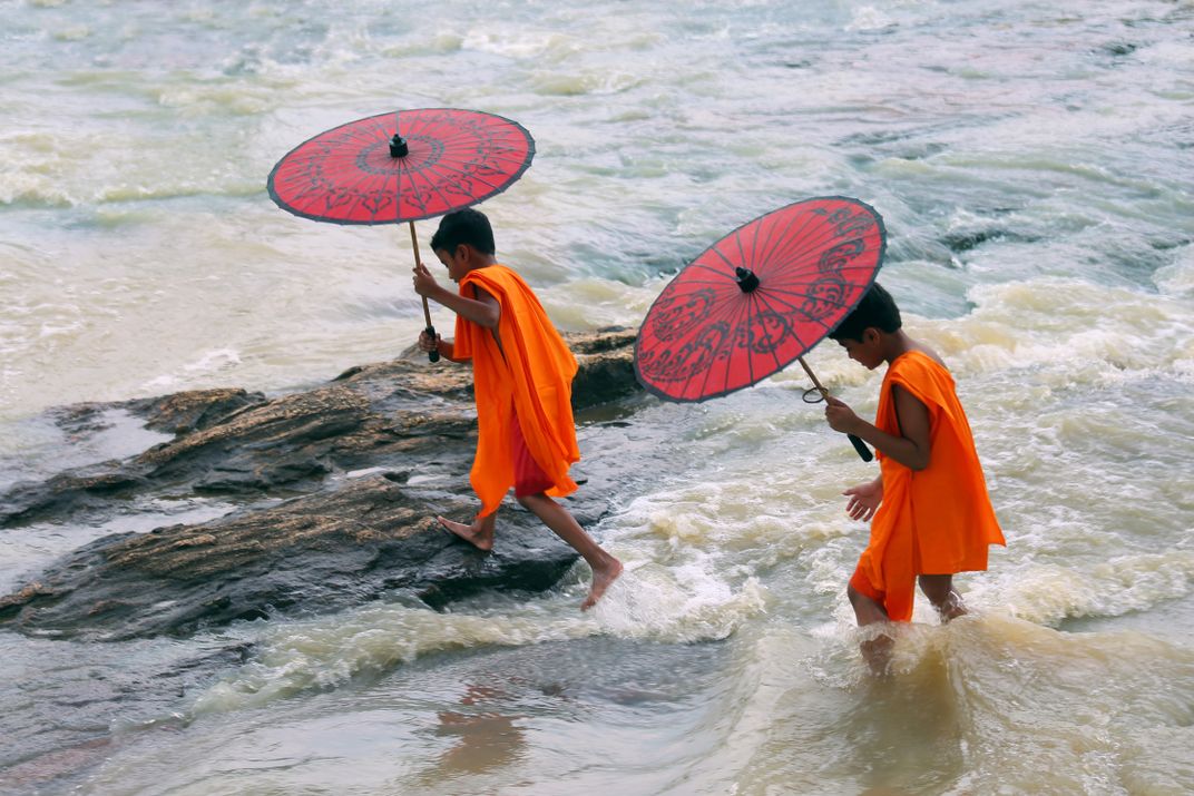 Two Little Monk | Smithsonian Photo Contest | Smithsonian Magazine