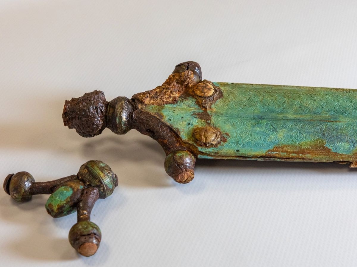 Archaeologists Unearth 2,300-Year-Old Sword Decorated With Two Small ...