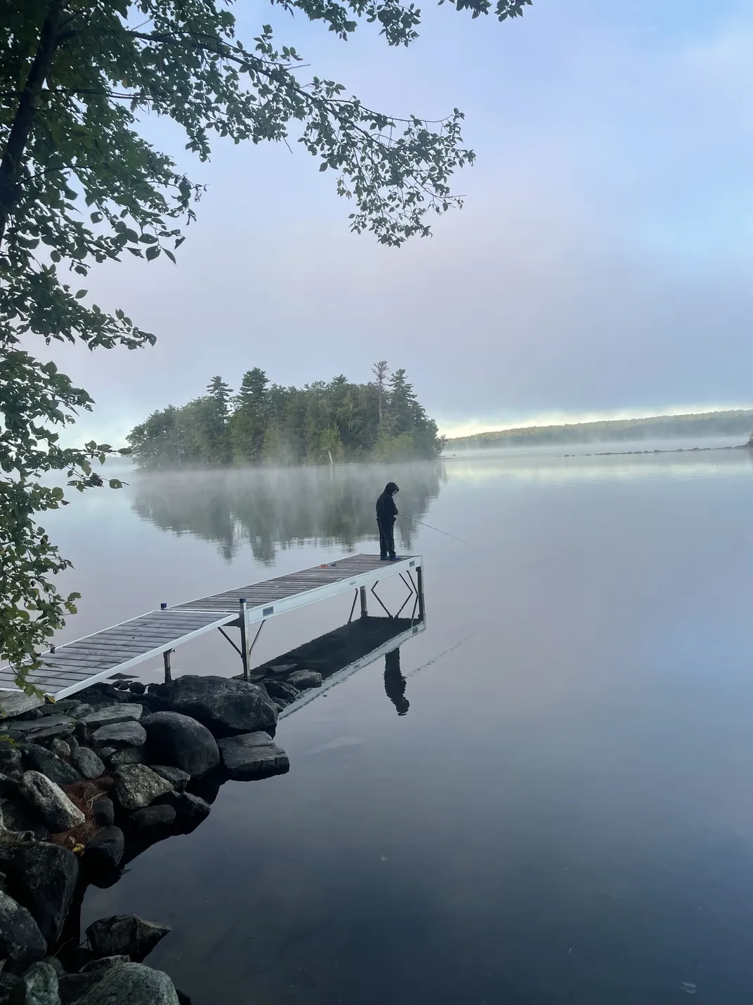 Maine lake reflection core memory creation | Smithsonian Photo Contest ...