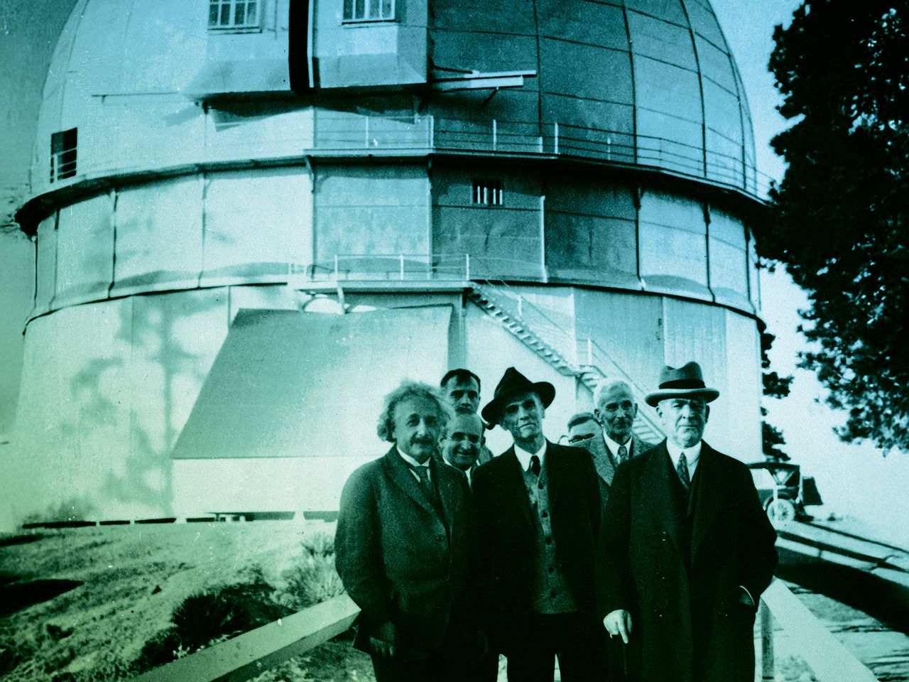 edwin hubble and einstein