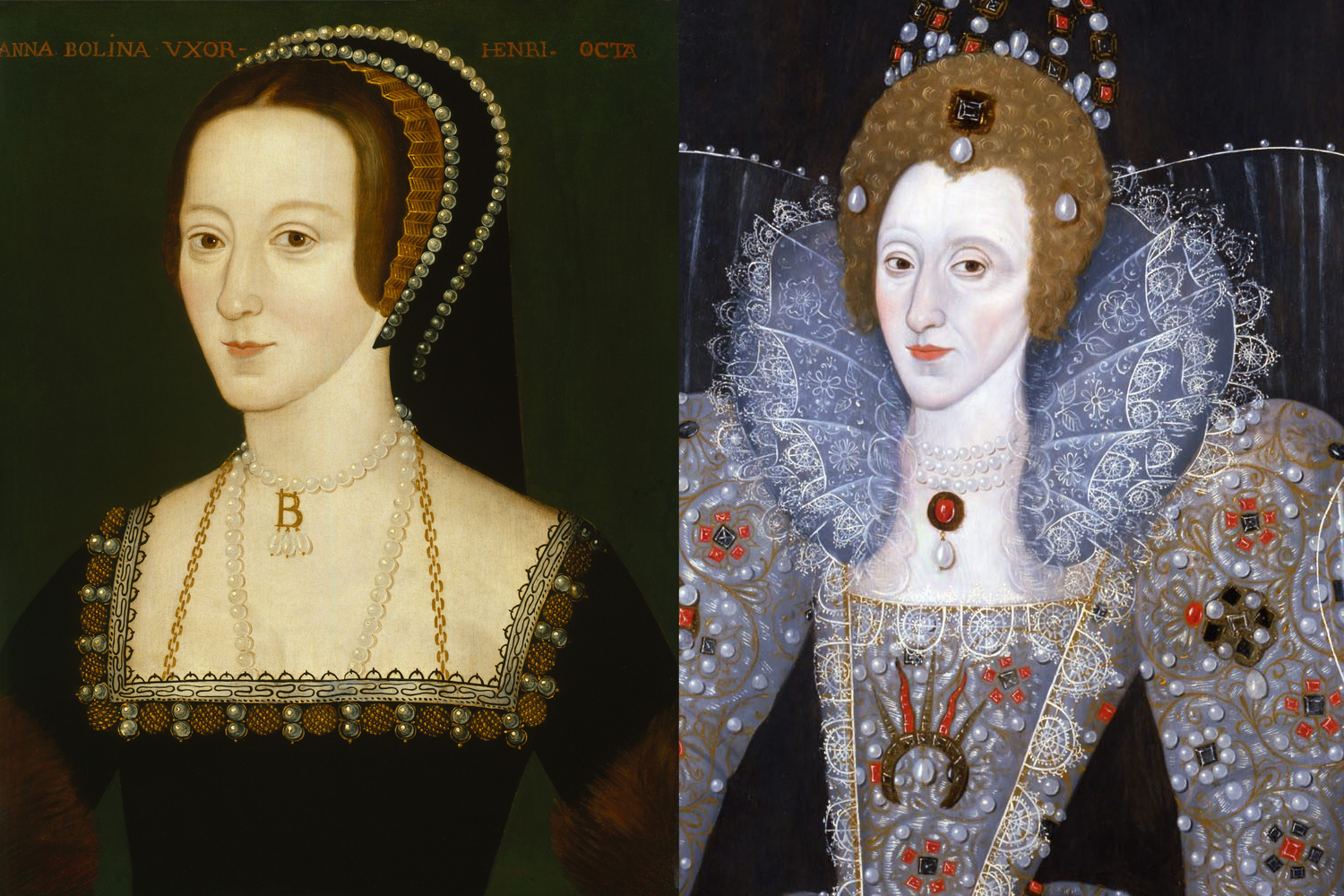 Why Do These Tudor-Era Portraits of Anne Boleyn and Elizabeth I Look So ...