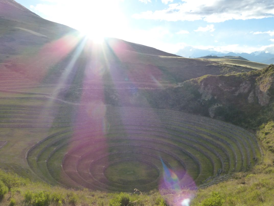 Incan terraces at Moray, Peru | Smithsonian Photo Contest | Smithsonian ...
