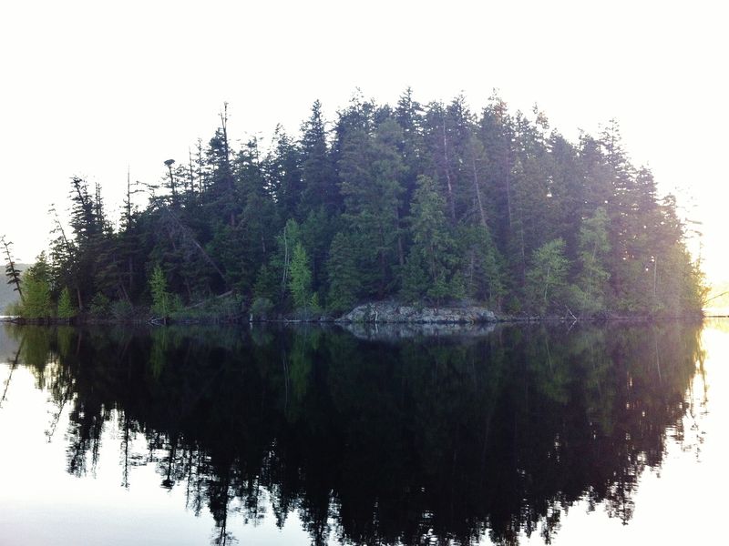 A small island on Canim Lake, BC | Smithsonian Photo Contest ...