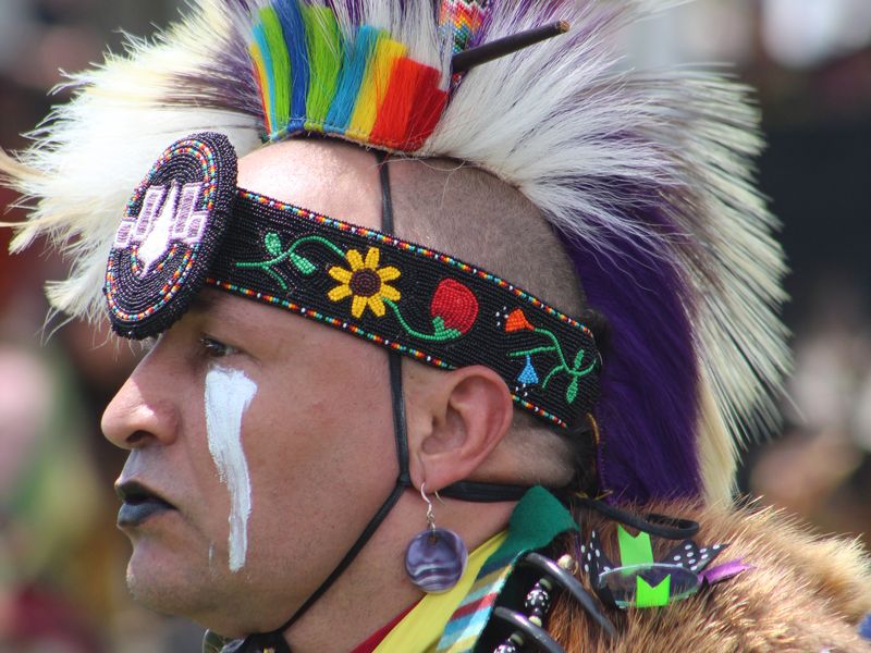 Native American at the Nanticoke-Lenape Pow Wow | Smithsonian Photo ...