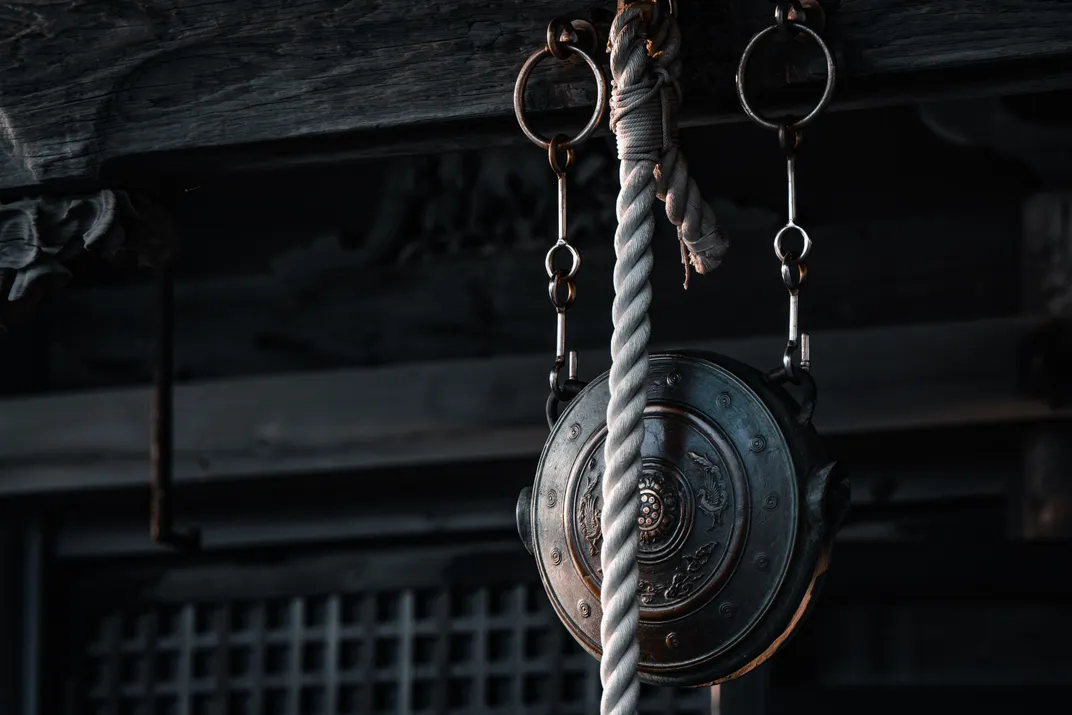 Japanese Shinto Bell during Golden Hour | Smithsonian Photo Contest ...