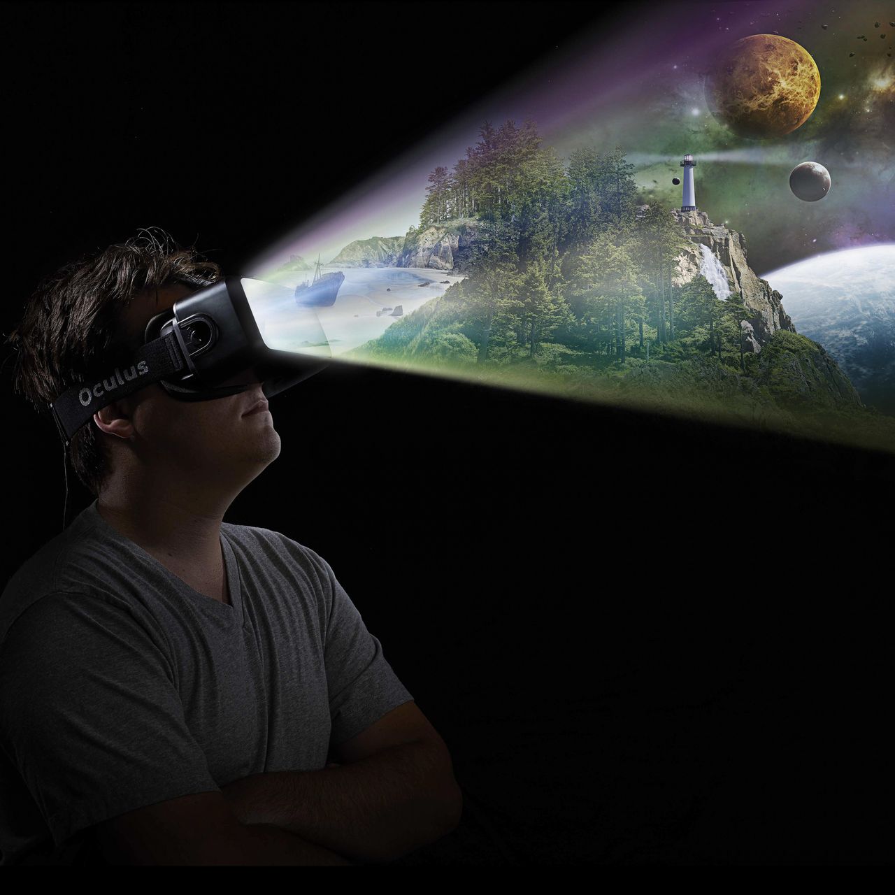 Oculus Rift Virtual Reality Goggles