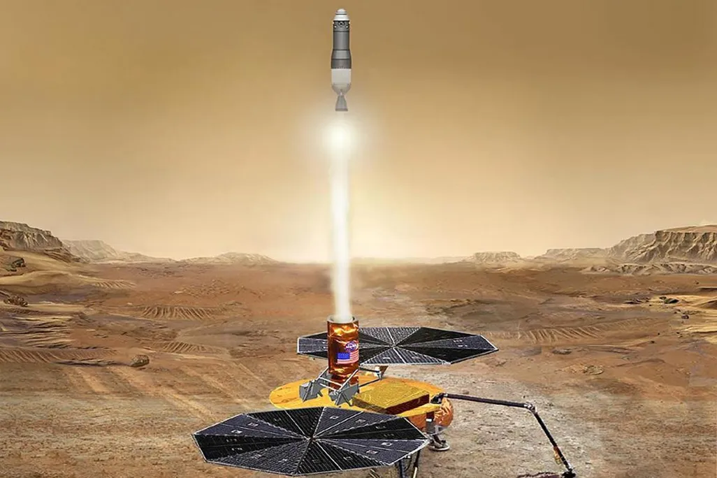 first successful mars lander