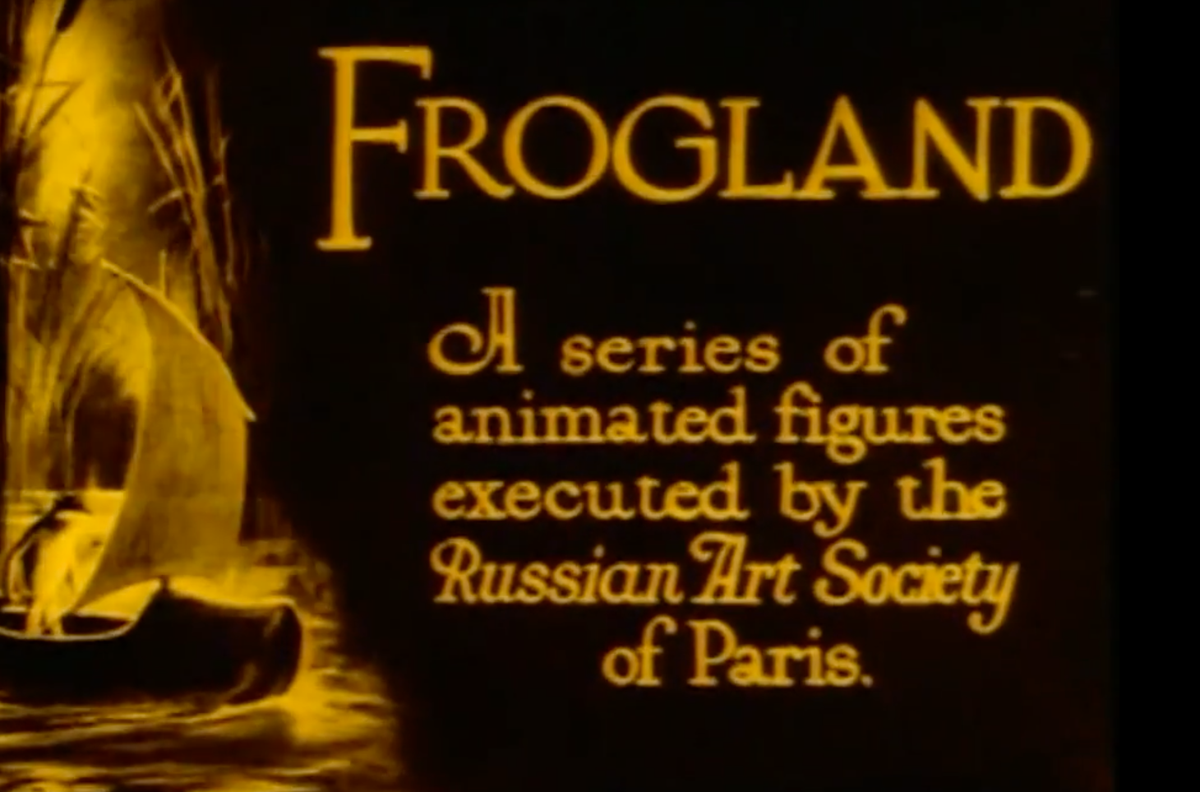 first animation 1906