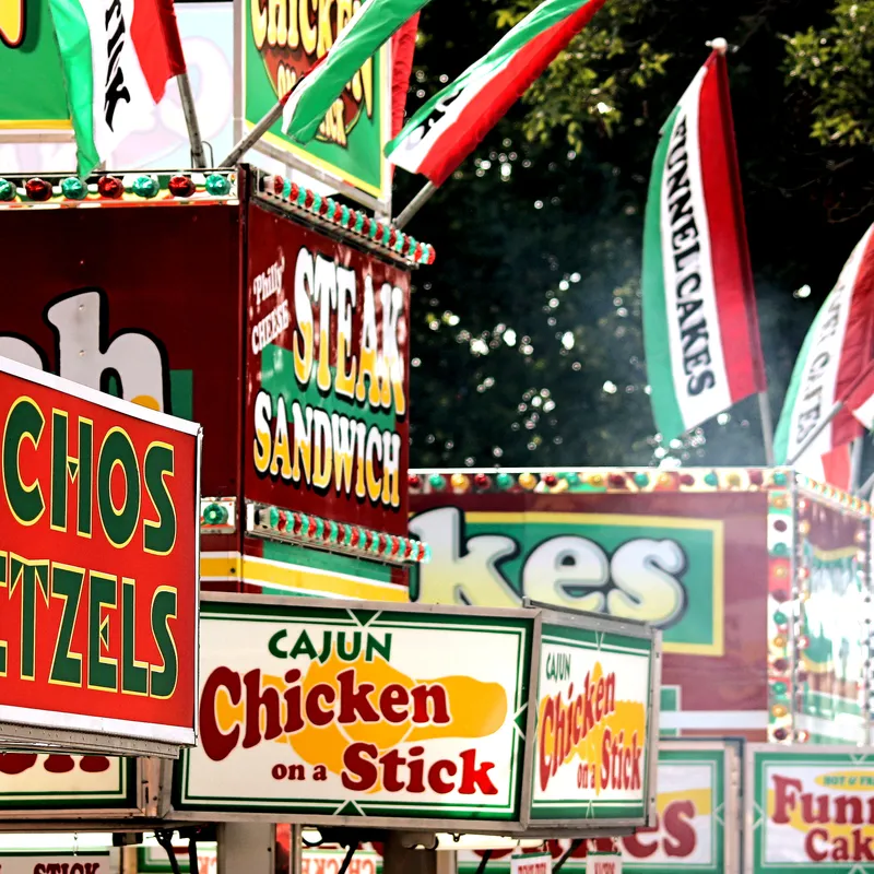 State Fair Food Signs