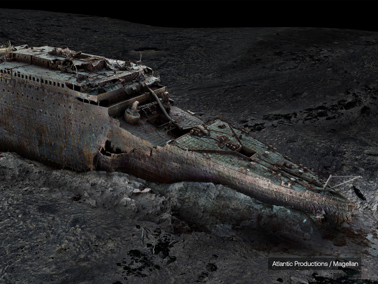 See the Titanic in Remarkable Detail With a 3D Scan That Reveals New ...