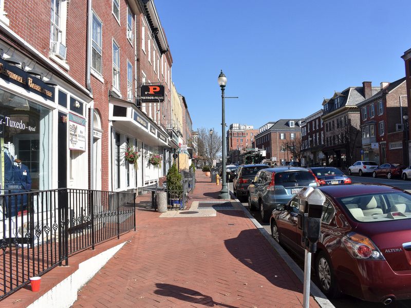 Break in People Action in Downtown West Chester | Smithsonian Photo ...