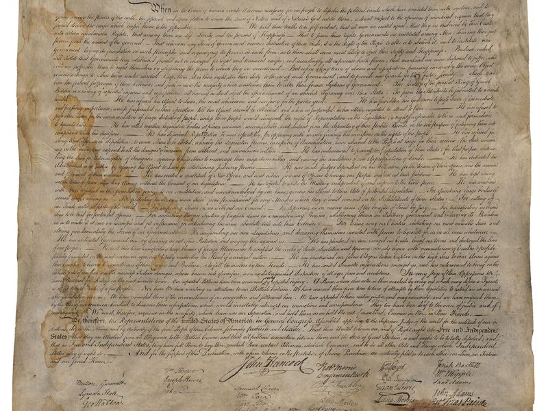 Declaration Of Independence Wallpaper