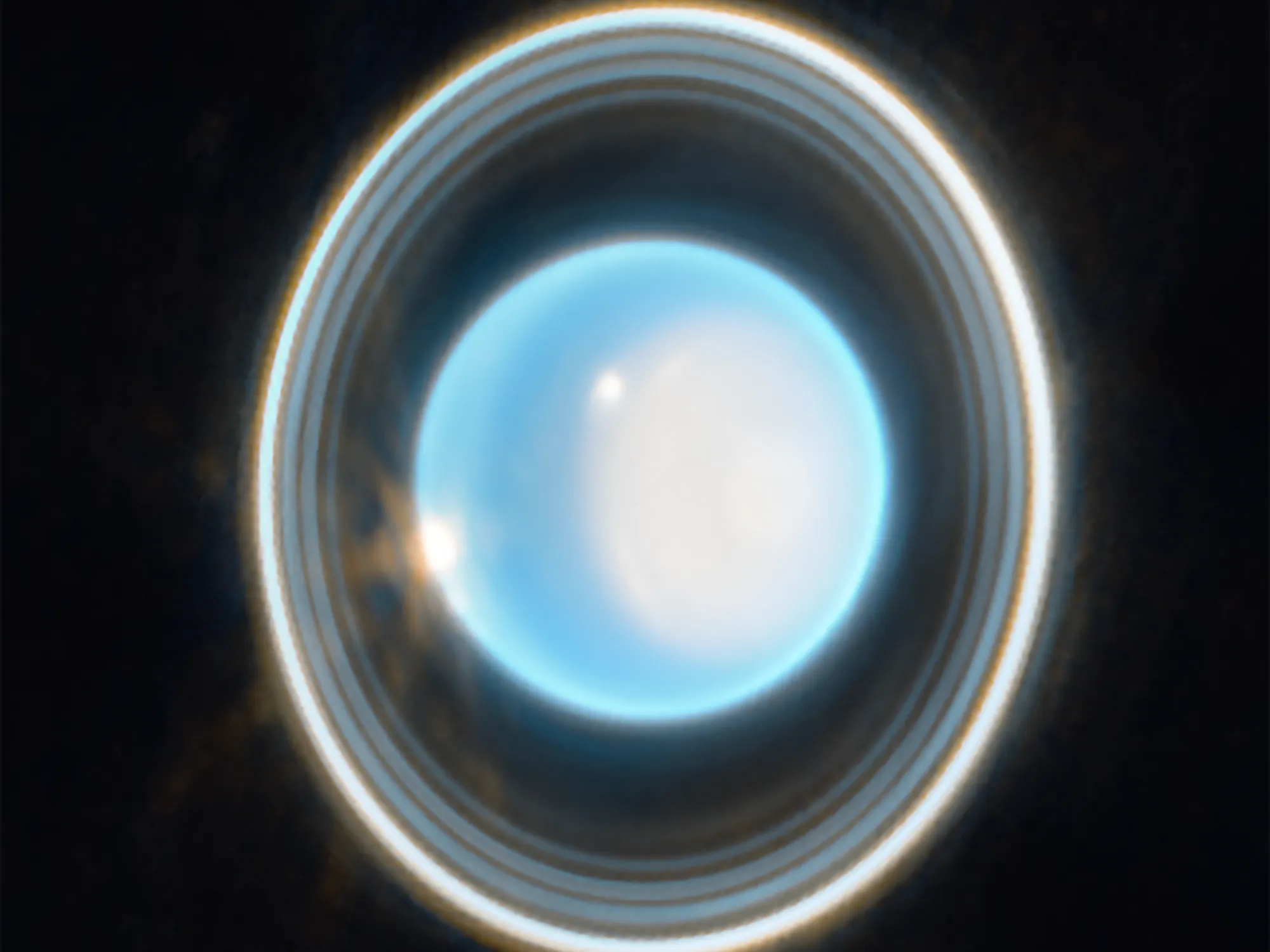 James Webb Telescope Captures Detailed Image of Uranus’ Rings