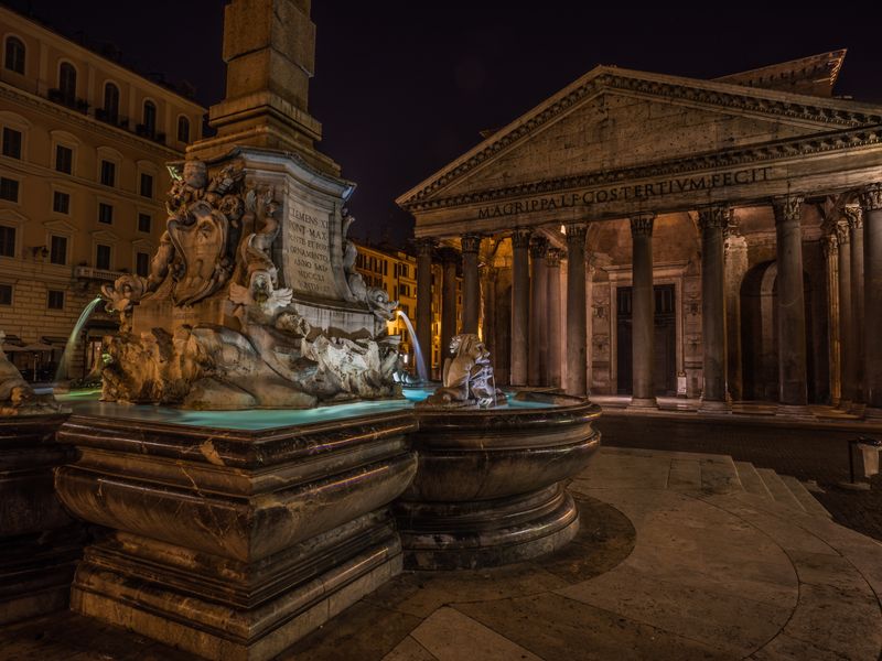 Night at the Pantheon | Smithsonian Photo Contest | Smithsonian Magazine