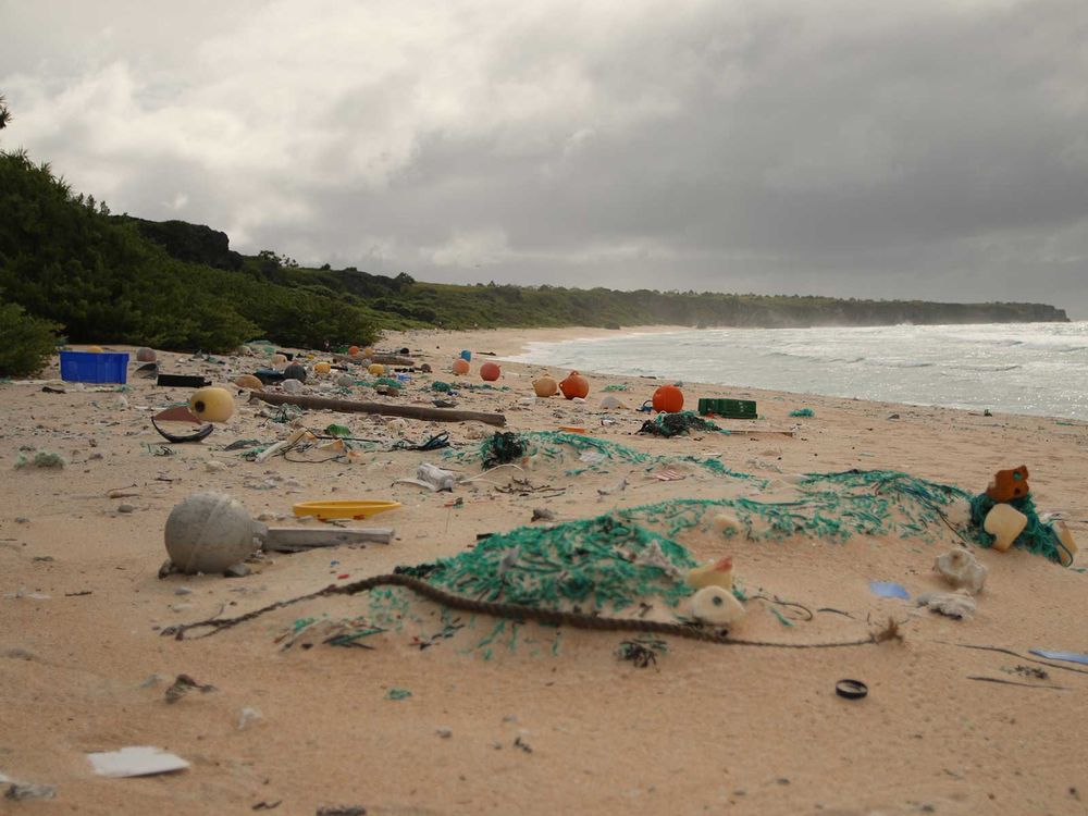 Plastics Make Beaches Hotter During the Day and Colder at Night