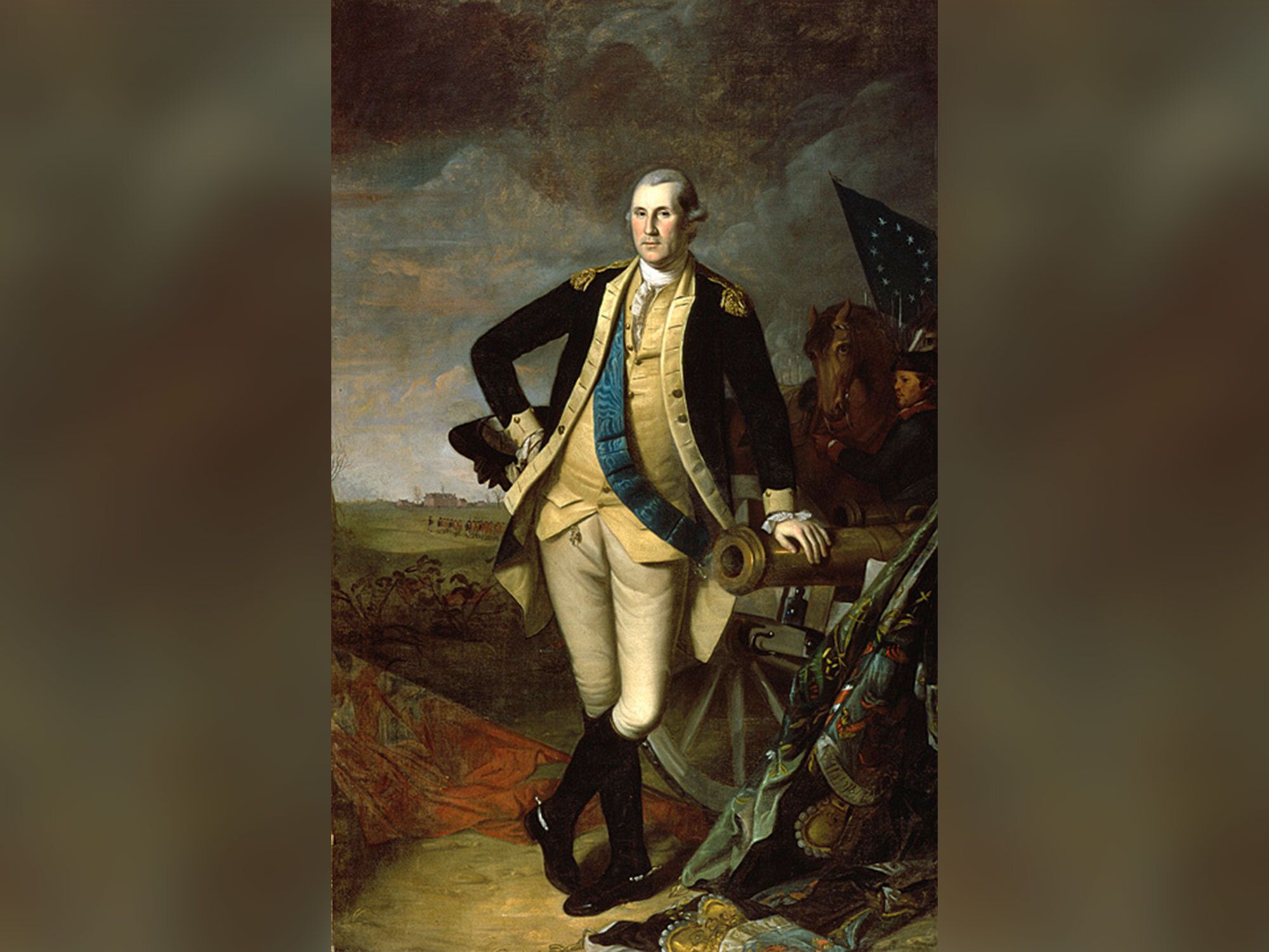 This Historic Portrait of George Washington Is Being Restored to Its ...