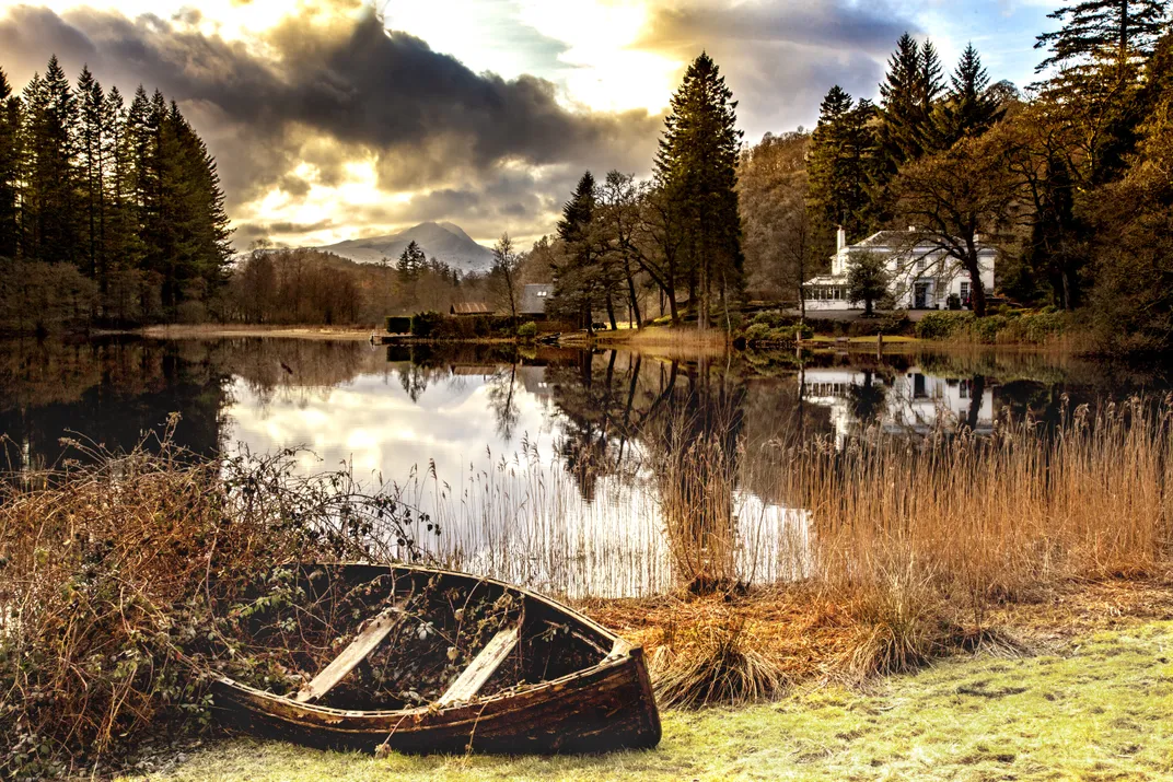 Fading Light over Loch Ard in the Scottish Trossachs | Smithsonian ...
