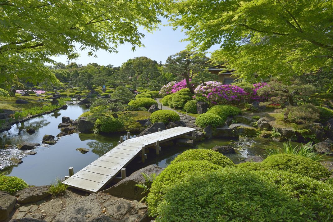 Beautiful green garden in Daikon-Shima Island, Shimane, Japan ...