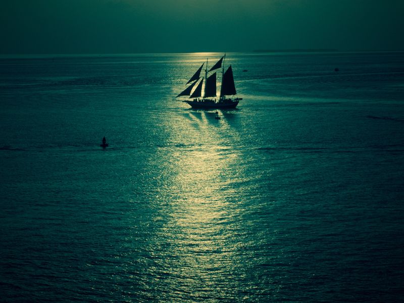 A ship sailing past sunset | Smithsonian Photo Contest | Smithsonian ...