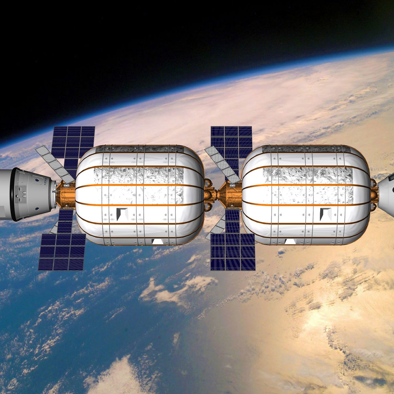 large space station design