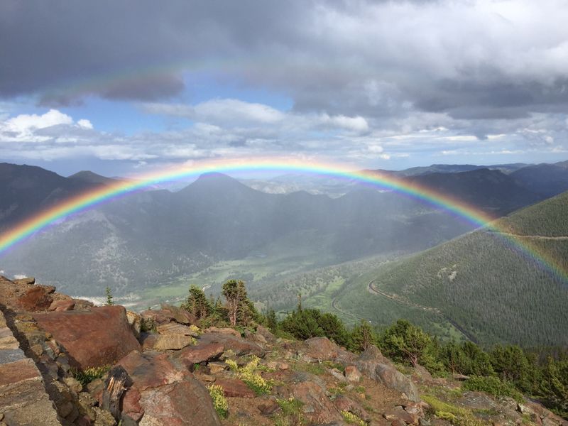 Amazing Rainbow Mountain Scene | Smithsonian Photo Contest ...