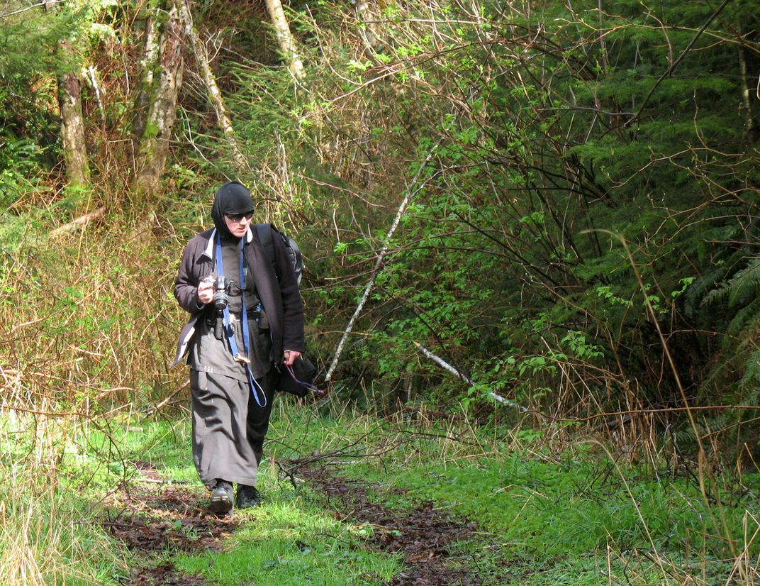 Nun in a forest. | Smithsonian Photo Contest | Smithsonian Magazine