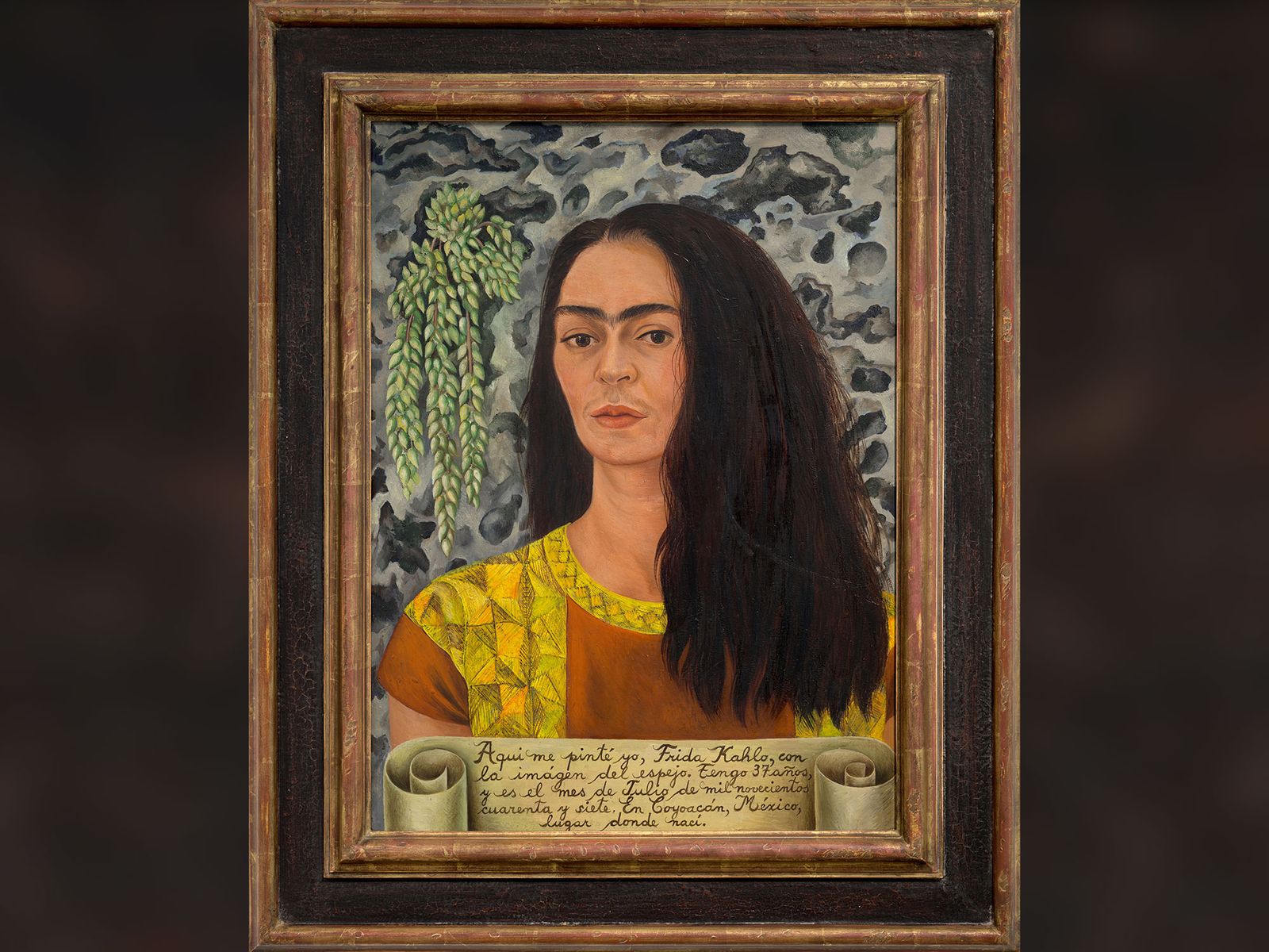 Frida Kahlo Self Portrait Frida Kahlo, Self Portrait Dedicated To Dr