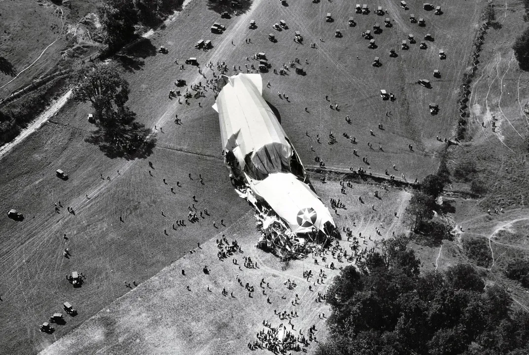 Shenandoah Blimp Crash