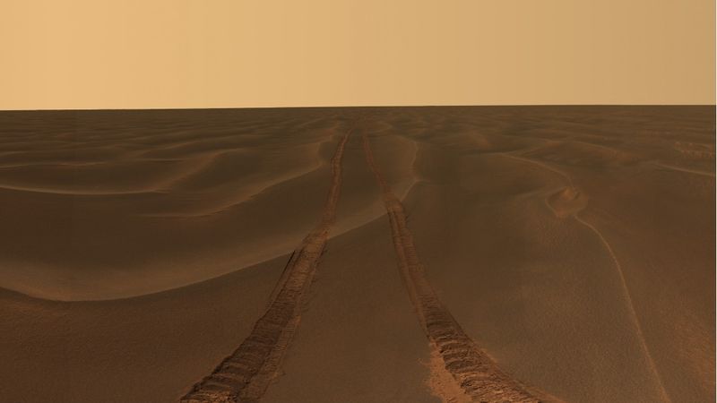 Model Spirit Rover Stuck