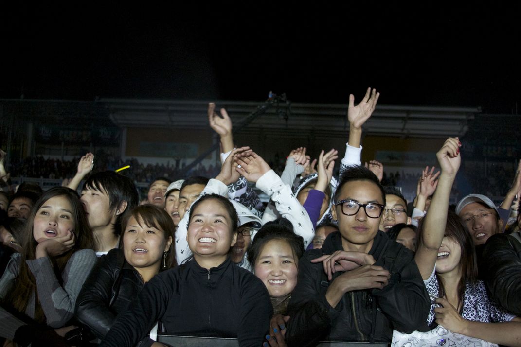 Mongolian thirty-somethings turned out in full force to support the ...
