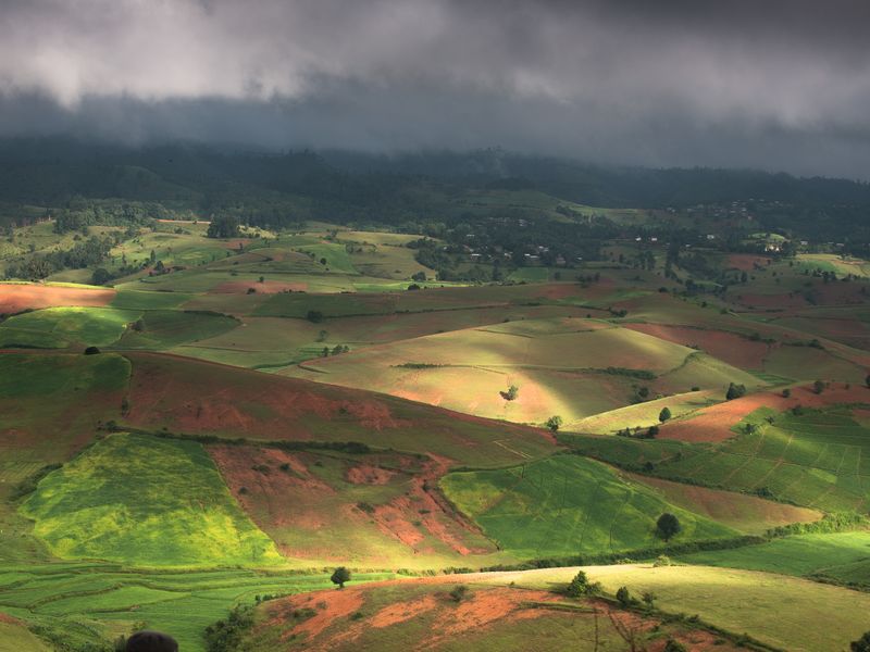 Light and shadow of hill | Smithsonian Photo Contest | Smithsonian Magazine