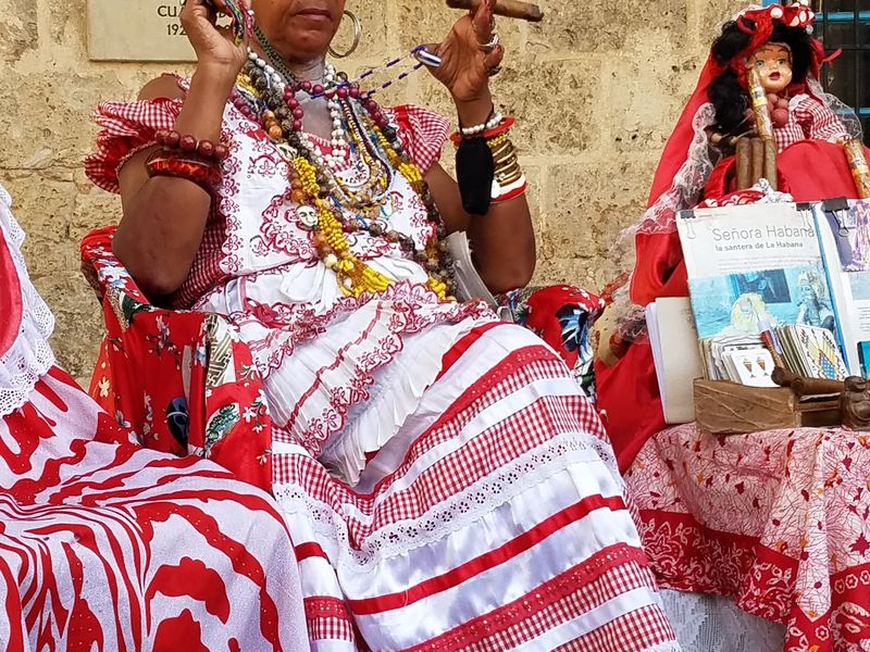 Practicing Santeria, an Afro-Cuban religion (Havana, Cuba ...