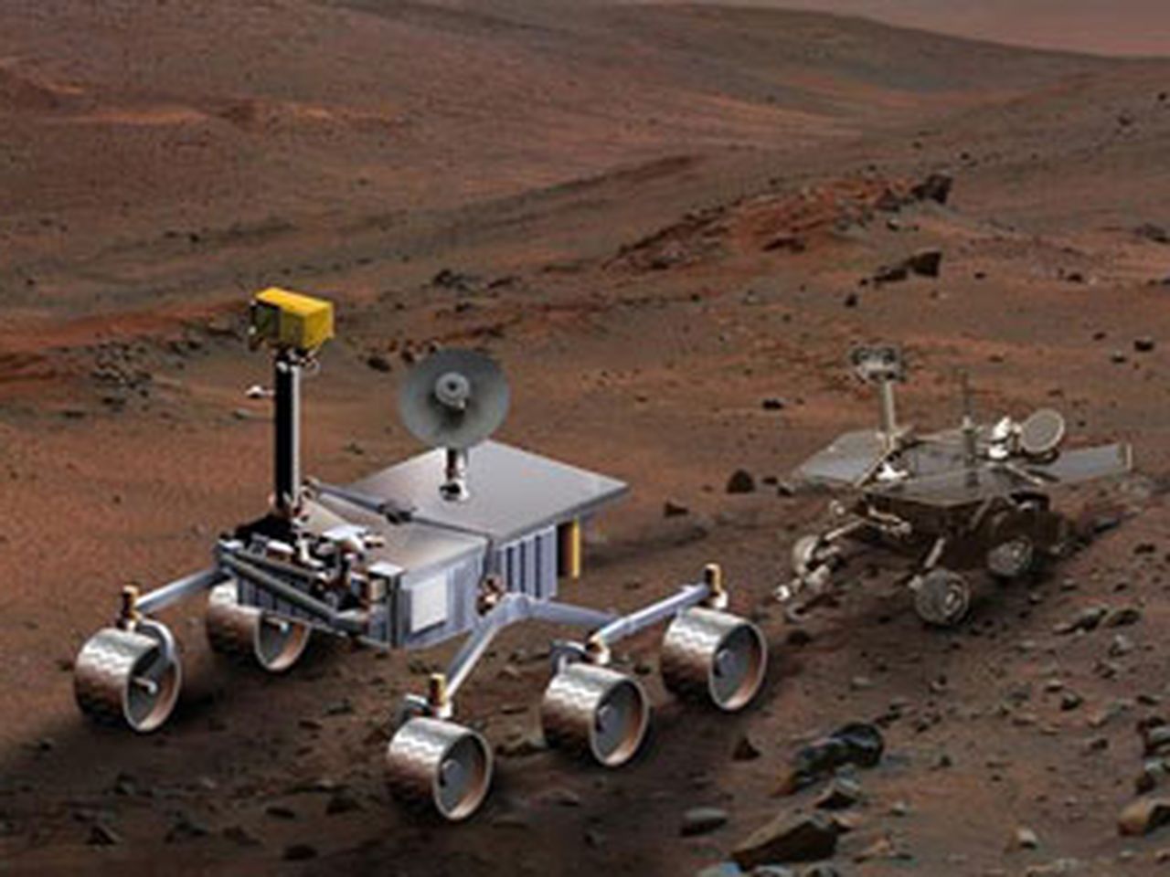 Martian Rover Spirit