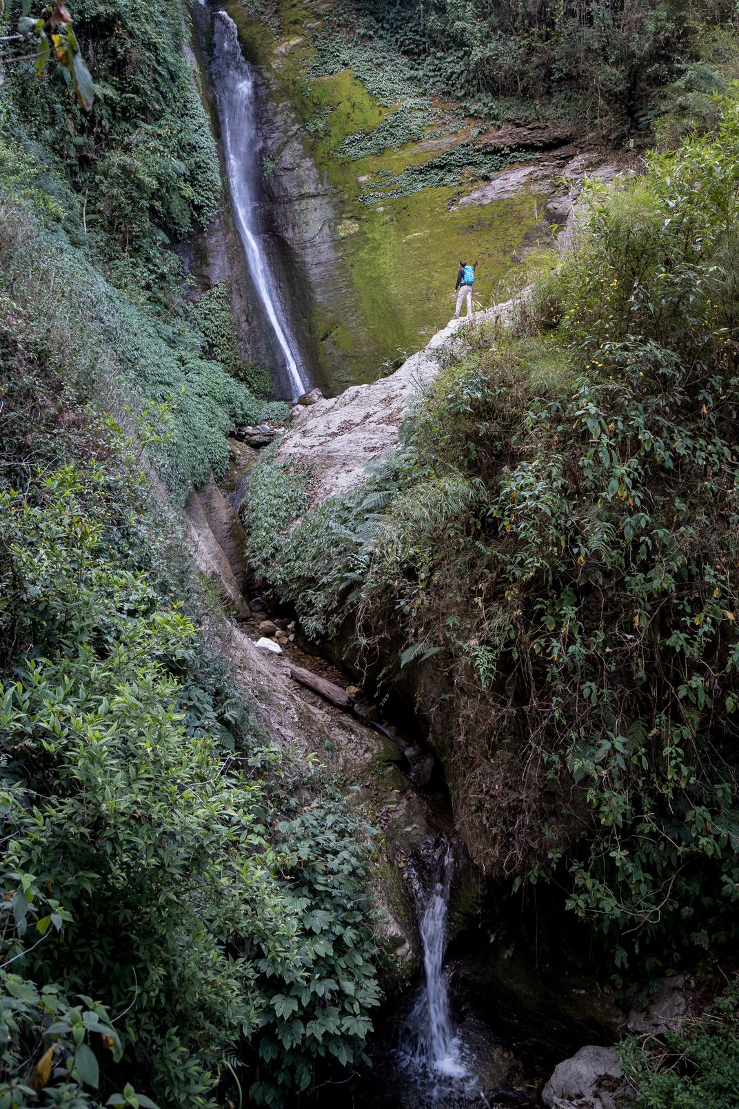 Waterfall in the Annapurna Conservation Area | Smithsonian Photo ...