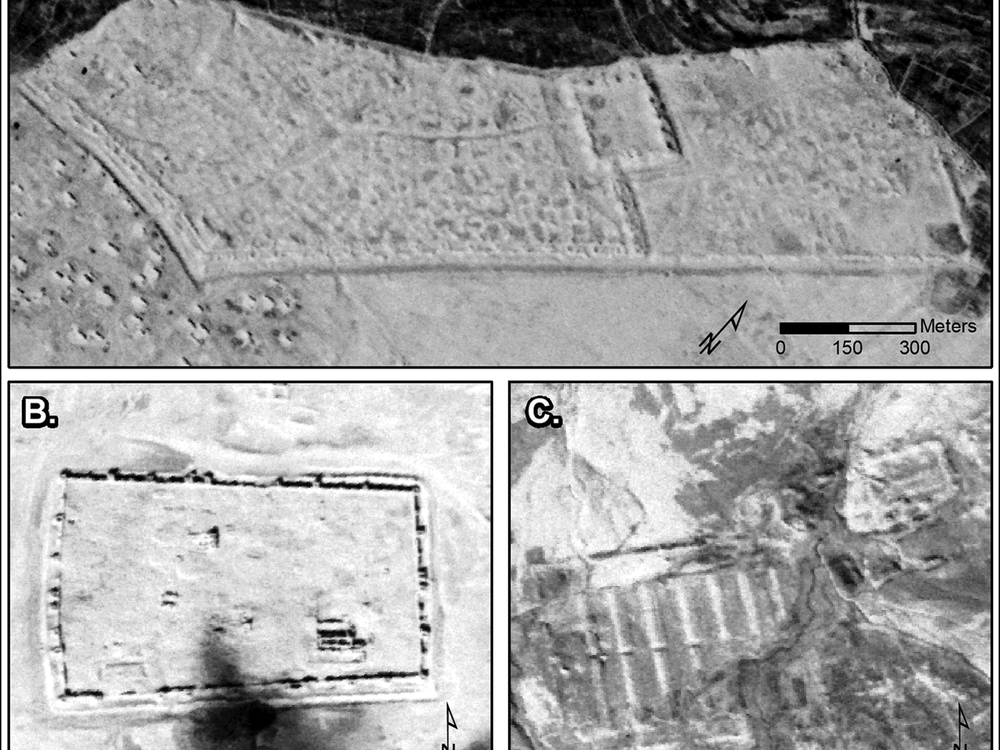 Declassified Cold War Satellite Photos Reveal Hundreds of Roman-Era Forts