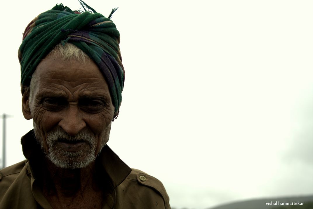 an old Shepard we met on the road- wrinkled but full of life and vigor ...