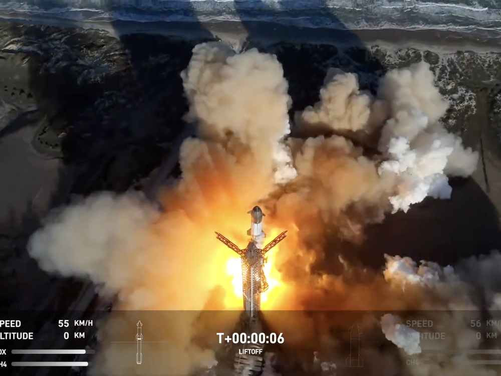 SpaceX's Starship Explodes in Its Seventh Test Flight, With Falling ...