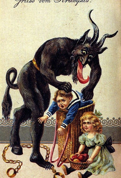 In Germany, Santa’s Sidekick Is a Cloven-Hooved, Child-Whipping Demon