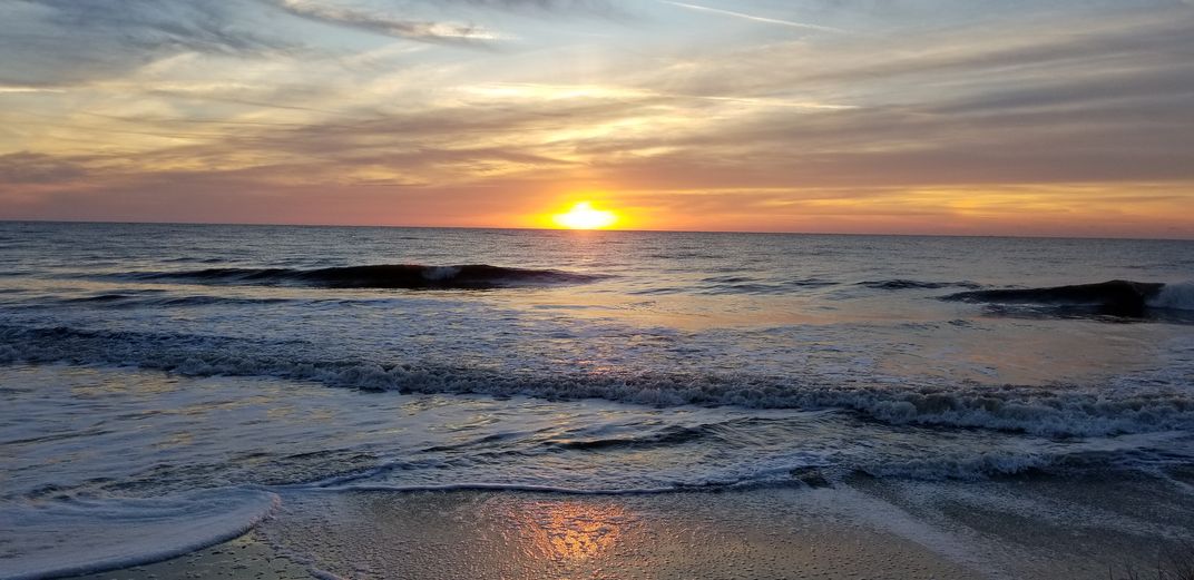 Golden Sunrise Saint Simon Island GA | Smithsonian Photo Contest ...